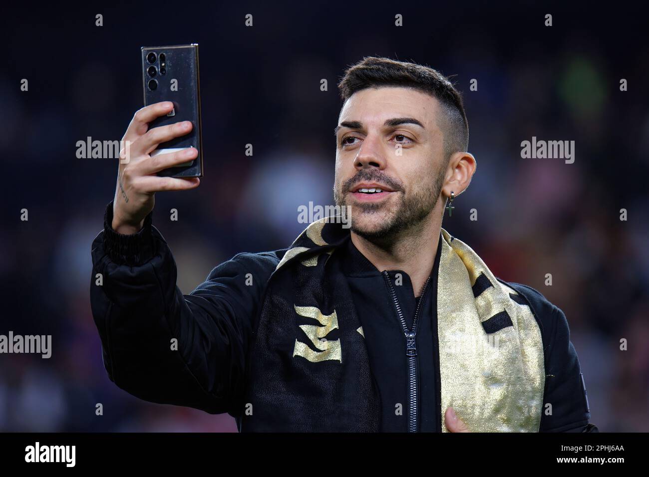 BARCELONA - MAR 26: DjMariio (famous Fifa Youtube streamer) in action ...