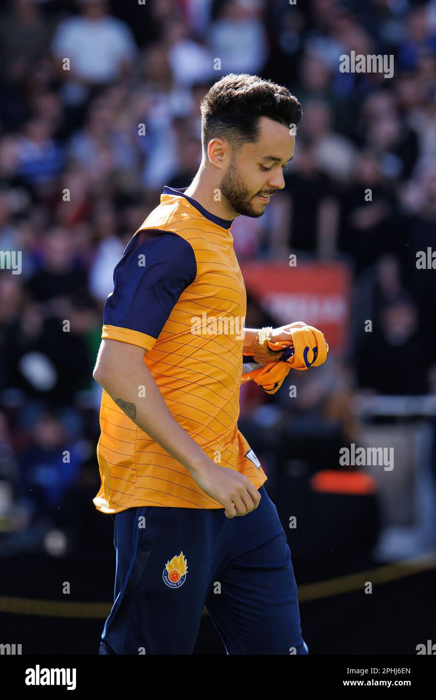 BARCELONA - MAR 26: TheGrefg (famous Spanish streamer) in action during ...