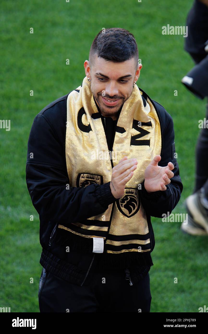 BARCELONA - MAR 26: DjMariio (famous Fifa Youtube streamer) in action ...