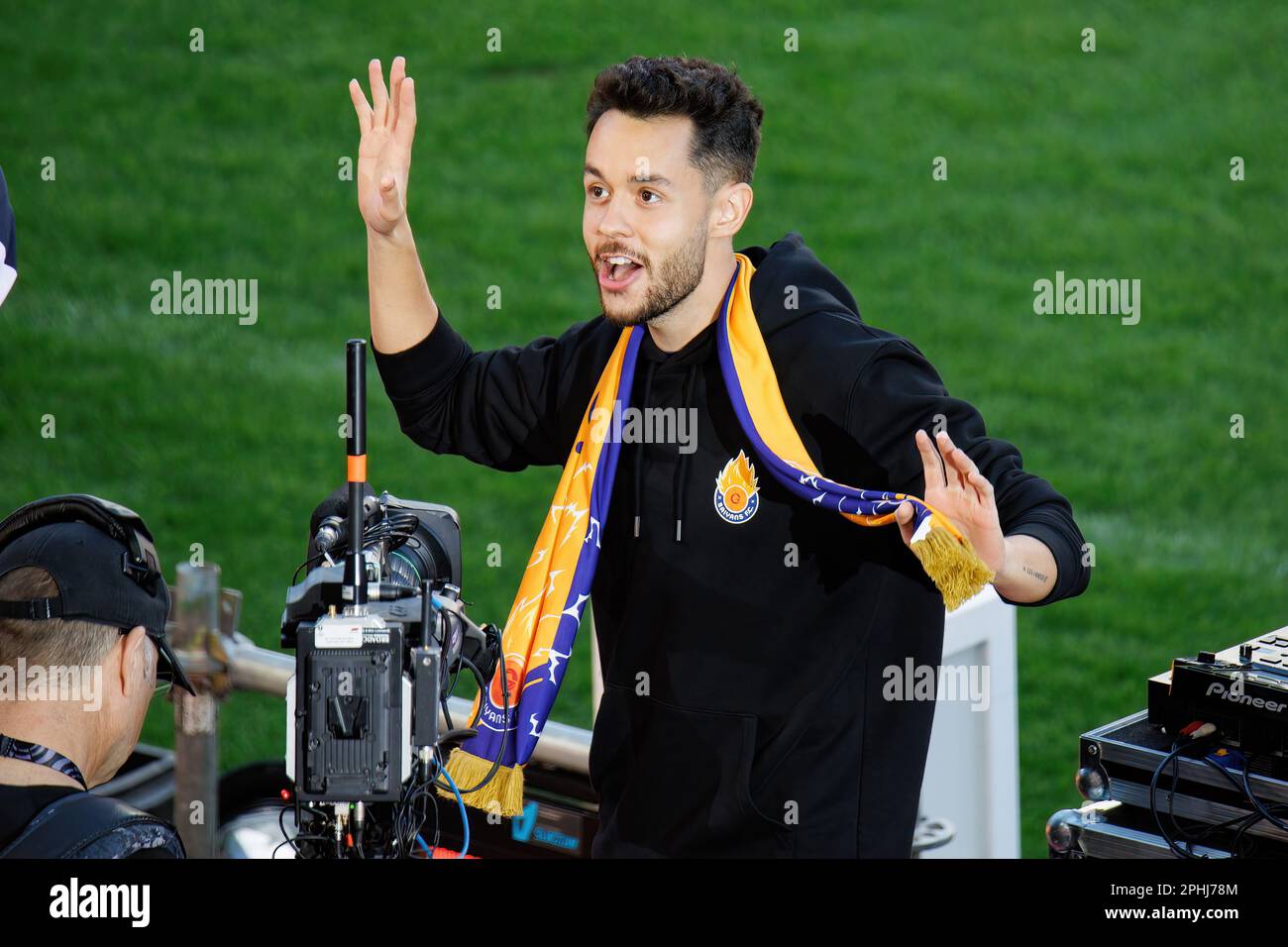 BARCELONA - MAR 26: TheGrefg (famous Spanish streamer) in action during ...