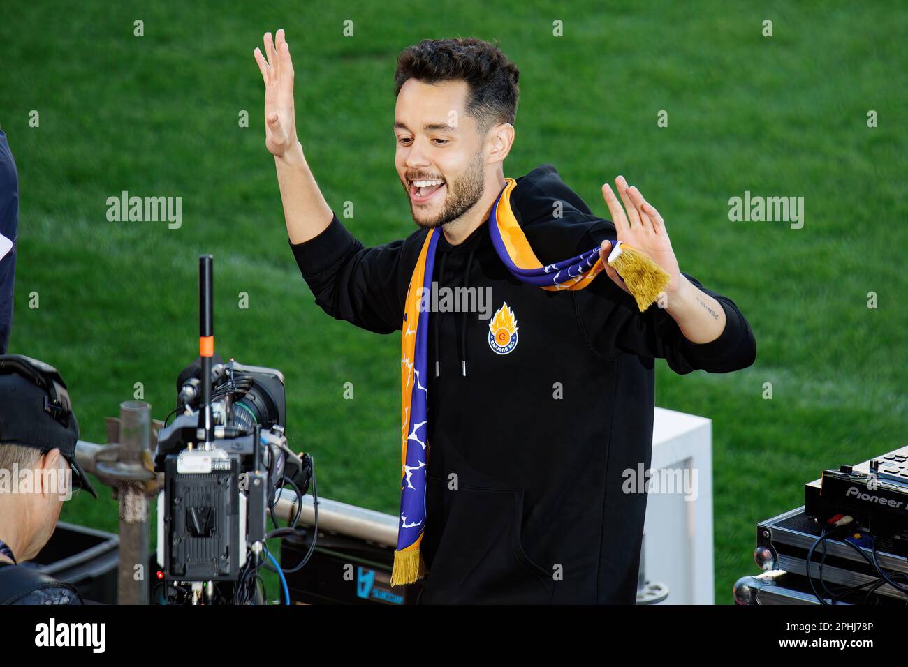 BARCELONA - MAR 26: TheGrefg (famous Spanish streamer) in action during ...