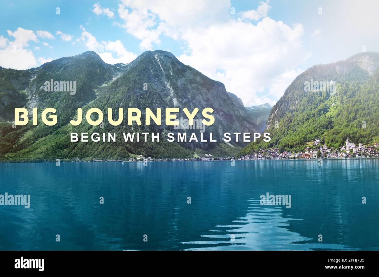 Affirmation make steps to success hi-res stock photography and images ...