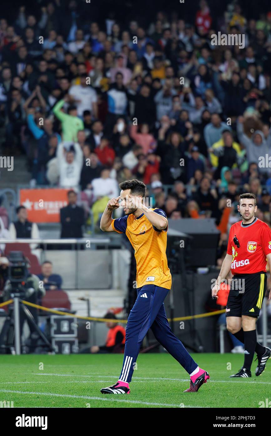 BARCELONA - MAR 26: TheGrefg (famous Spanish streamer) in action during ...