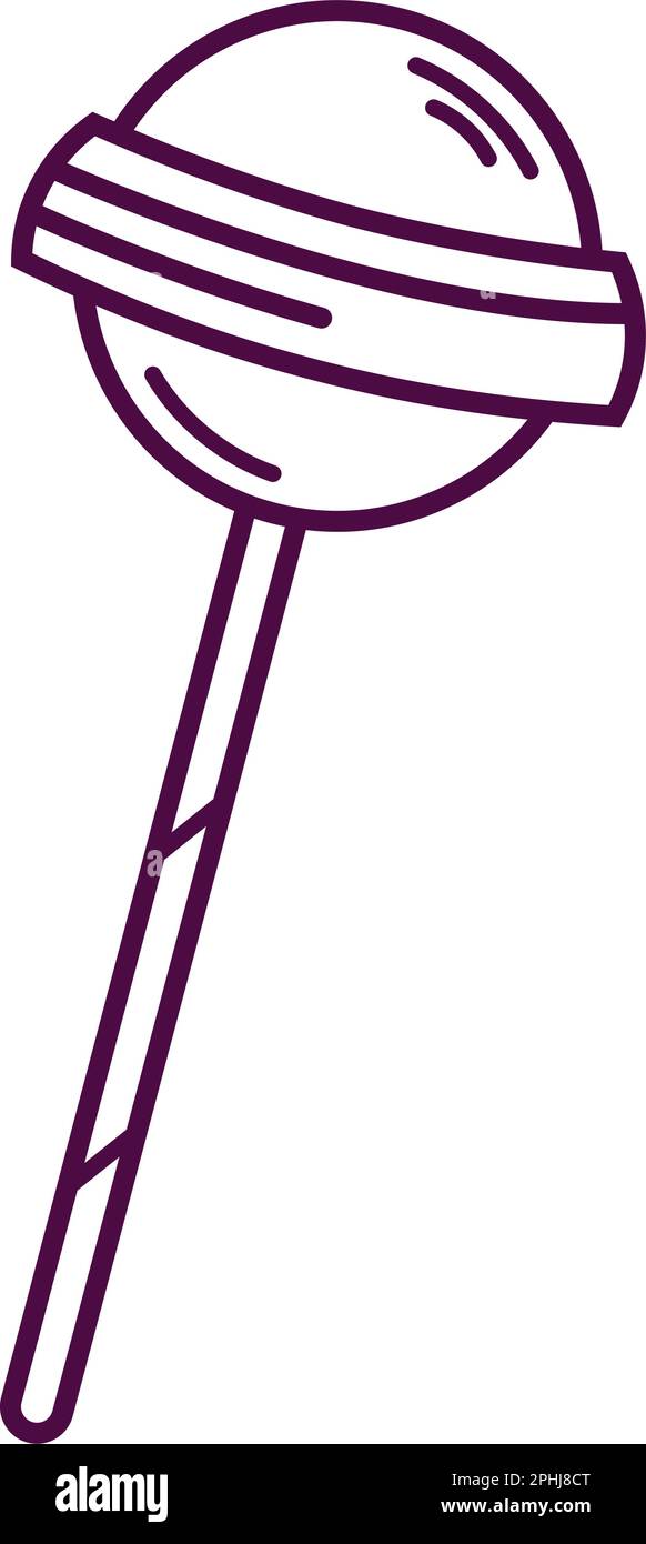 Fun candy on stick Stock Vector Image & Art - Alamy