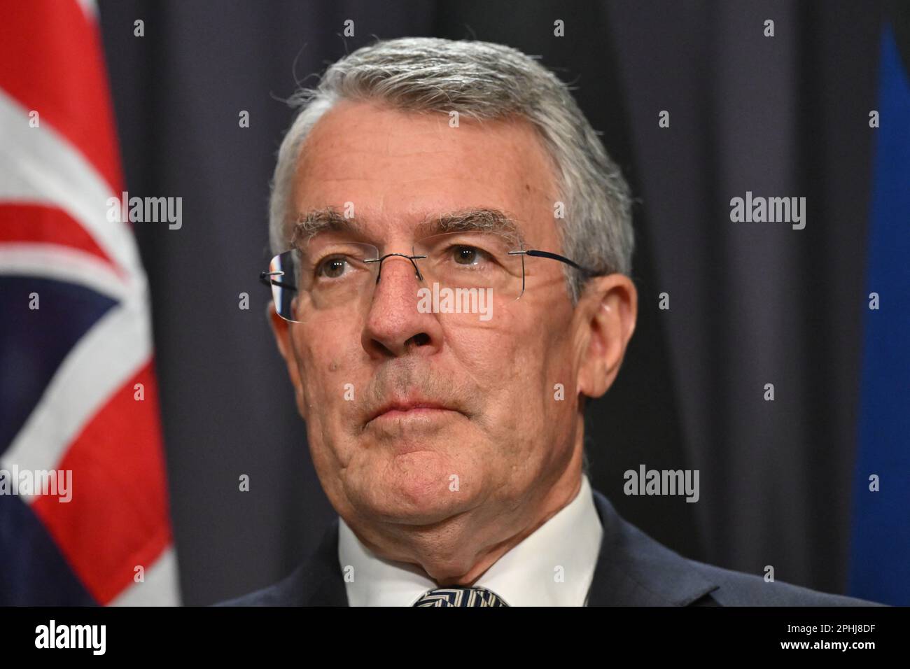 Attorney-General Mark Dreyfus at a press conference at Parliament House ... Attorney-General Mark Dreyfus at a press conference at Parliament House ...