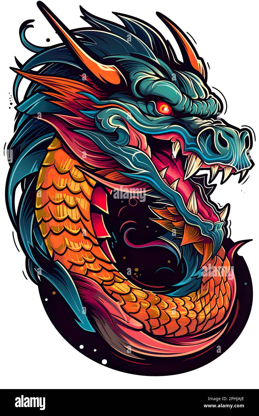 Dragon drawing inspiration hi-res stock photography and images - Alamy