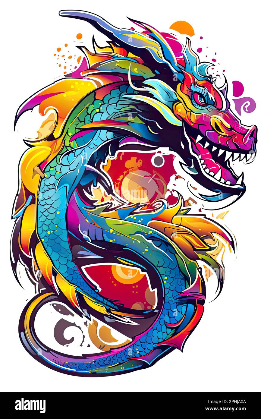 Dragon drawing inspiration hi-res stock photography and images - Alamy