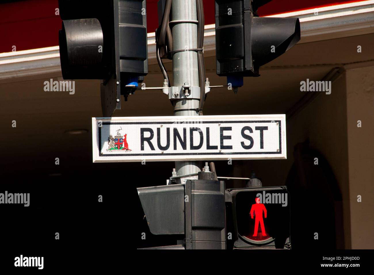 Rundle Street Sign - Adelaide - Australia Stock Photo - Alamy
