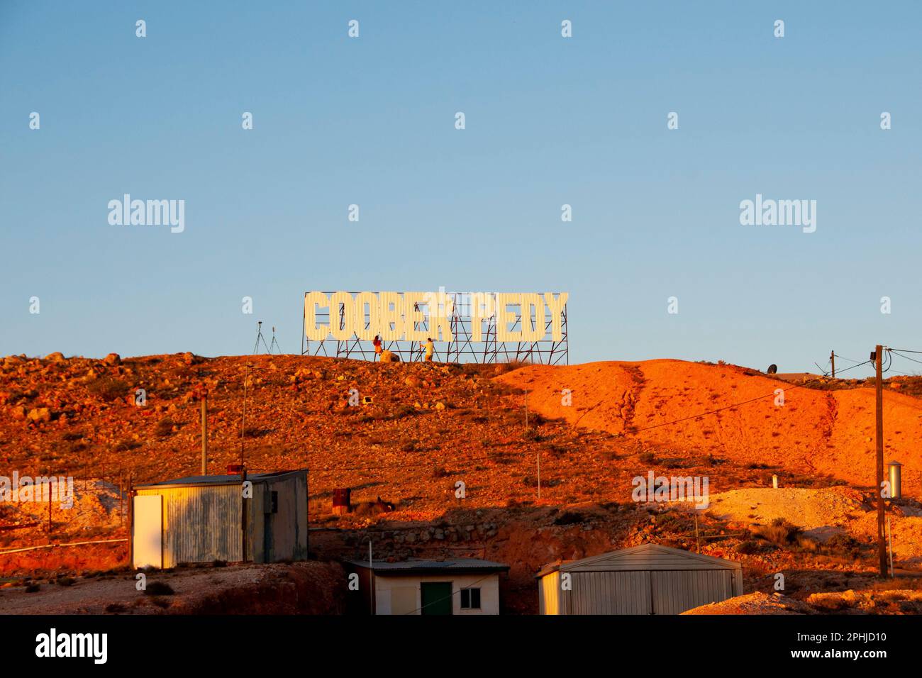 Town of Coober Pedy - Australia Stock Photo - Alamy