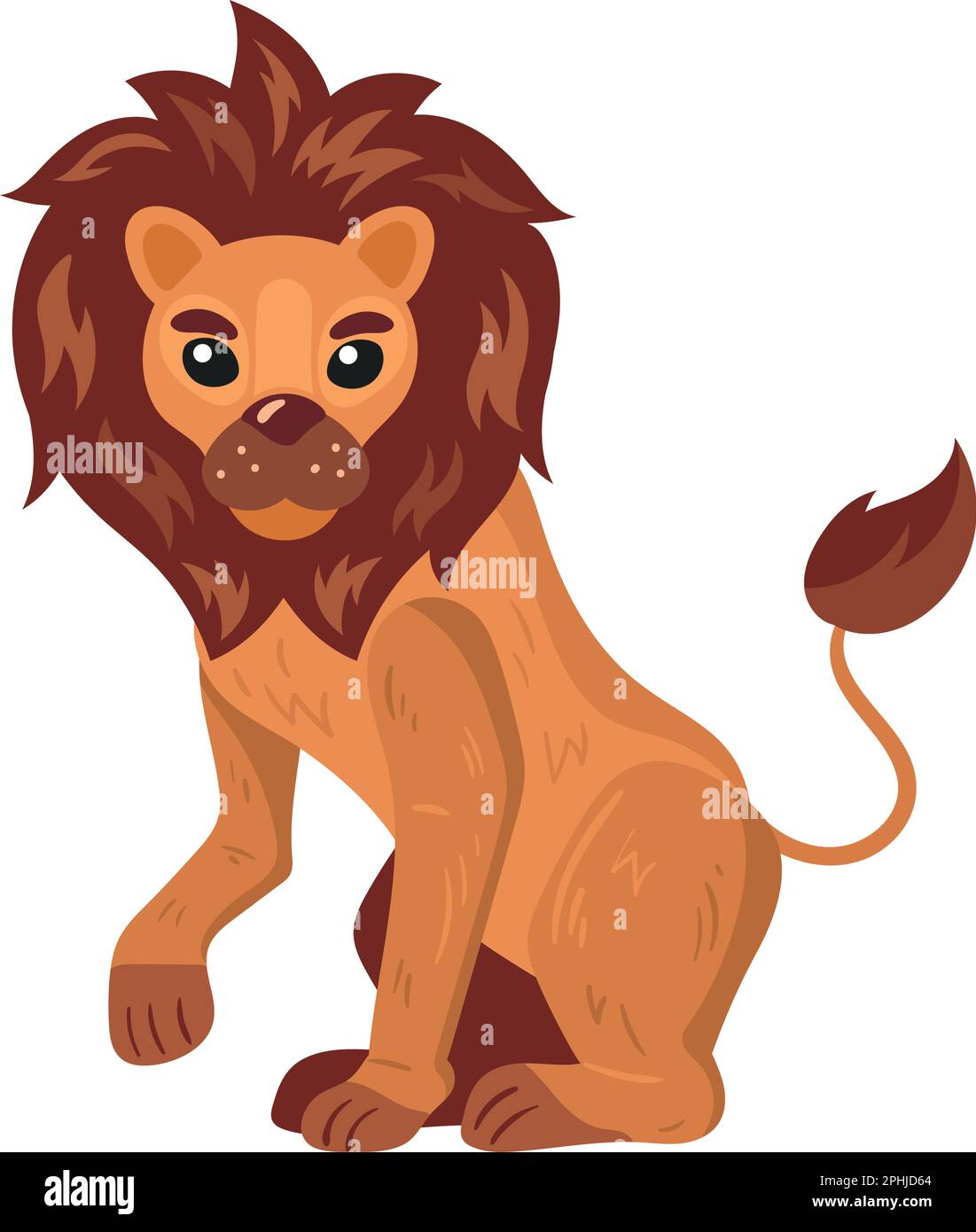 wild animal lion Stock Vector Image & Art - Alamy
