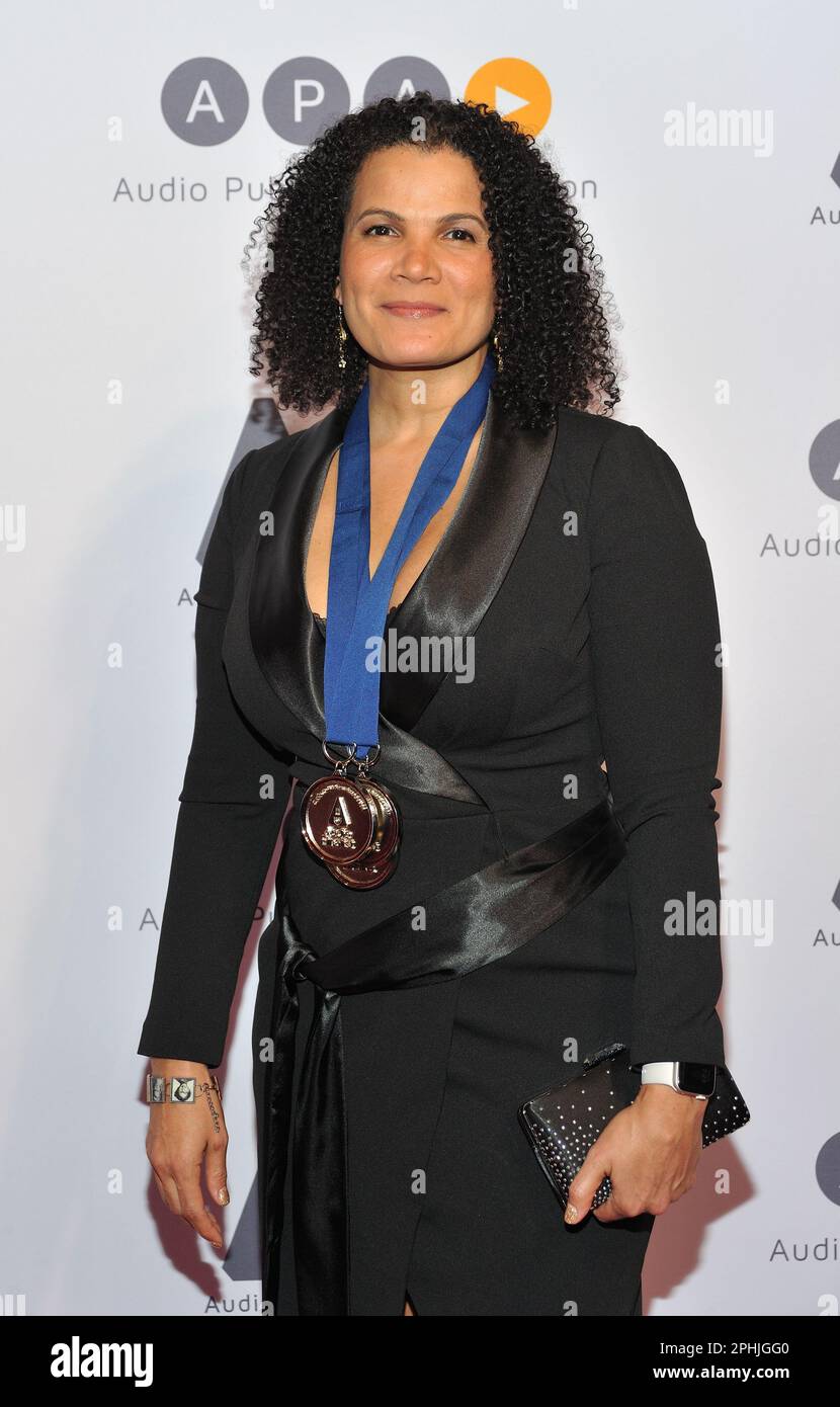 New York, USA. 28th Mar, 2023. January LaVoy attends the 2023 Audie ...