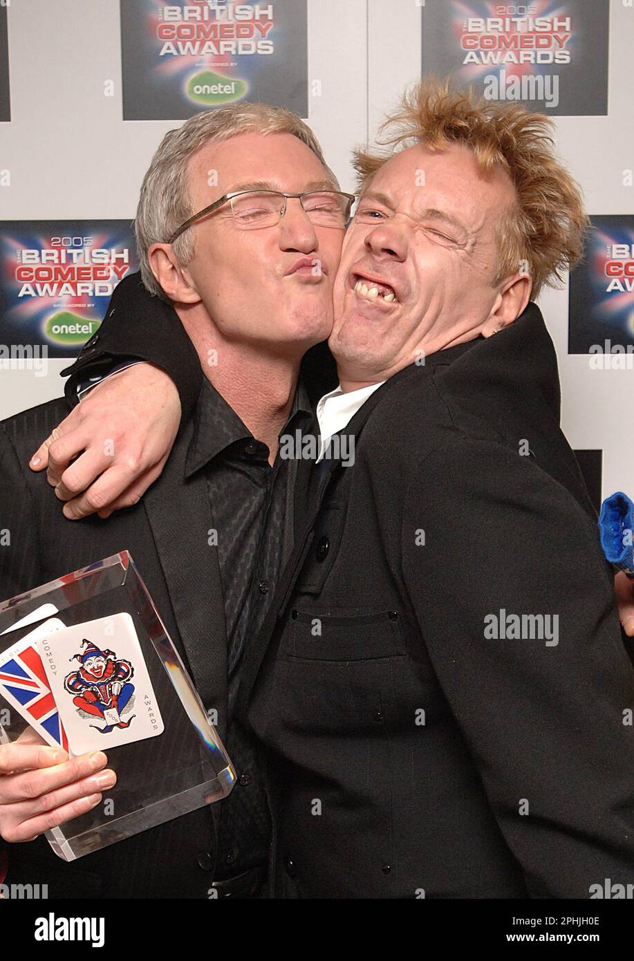 File photo dated 14/12/05 of Paul O'Grady (left) with the Best Comedy ...