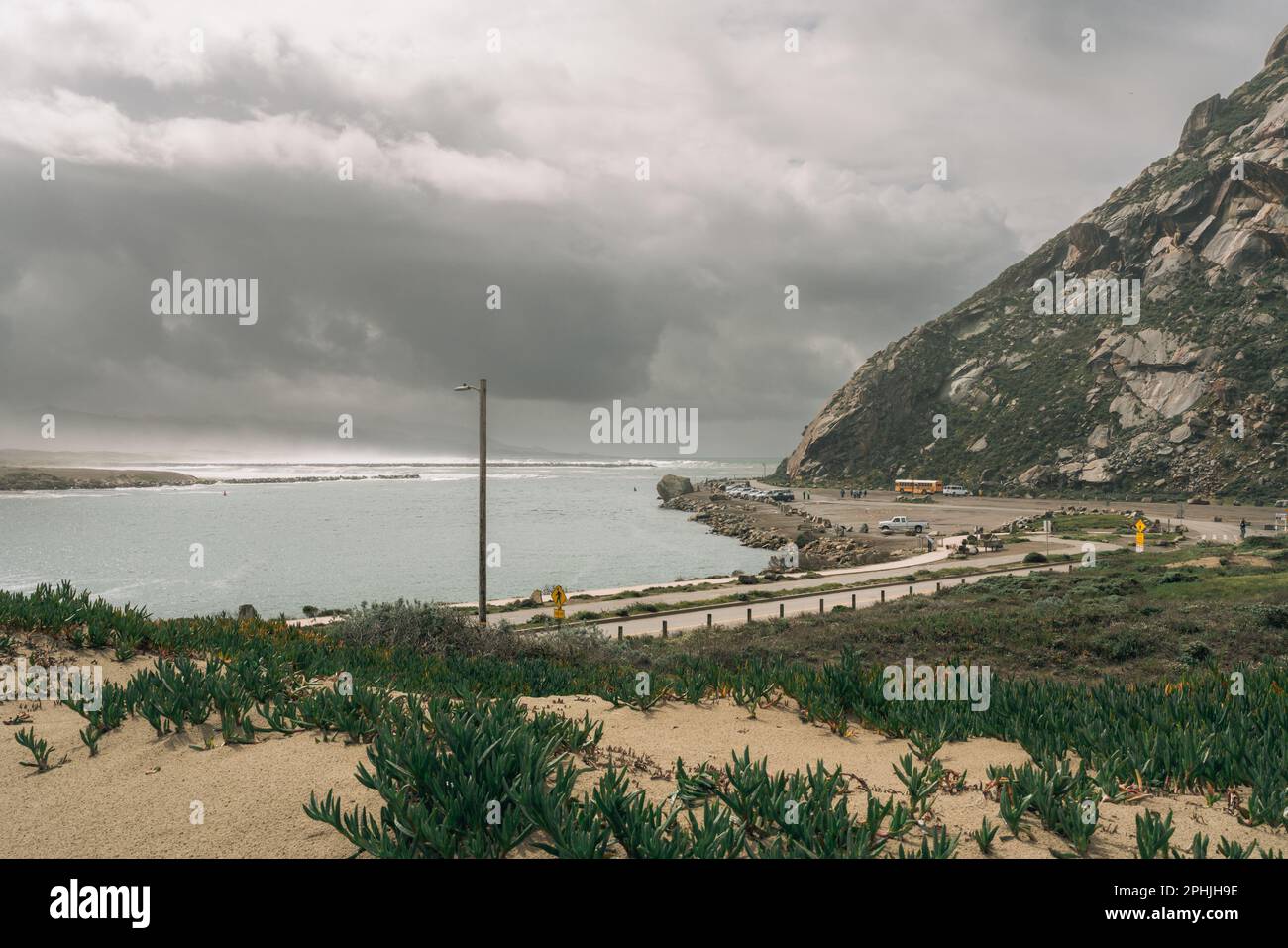 Morro Bay State Park, California,USA - March 22, 2023. Welcome to Morro ...