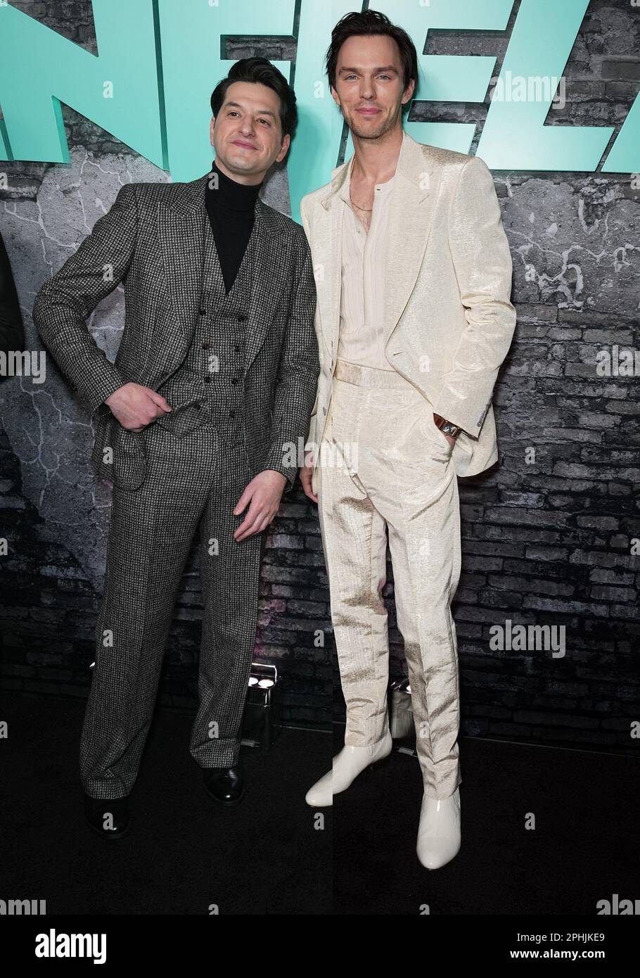 New York, NY, USA. 28th Mar, 2023. Ben Schwartz, Nicholas Hoult at ...