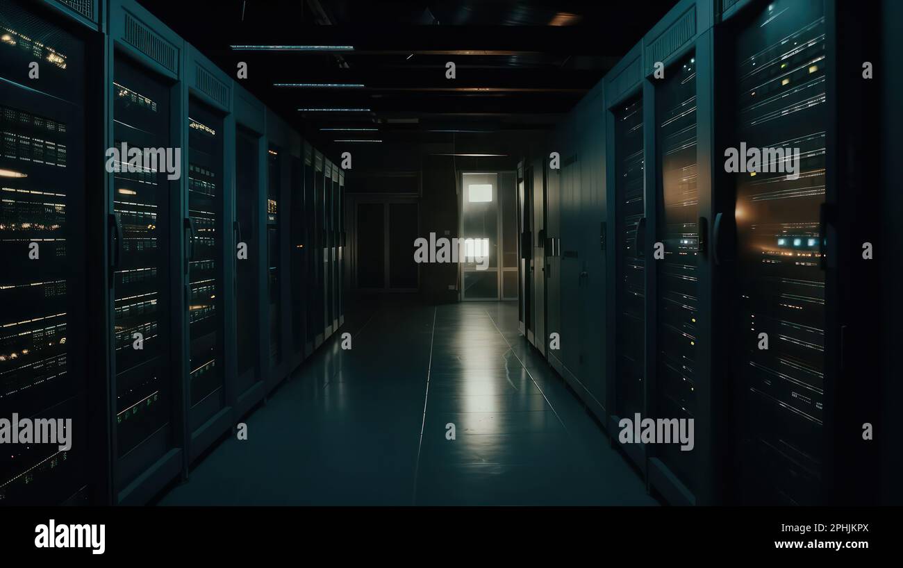 Network racks hi-res stock photography and images - Alamy