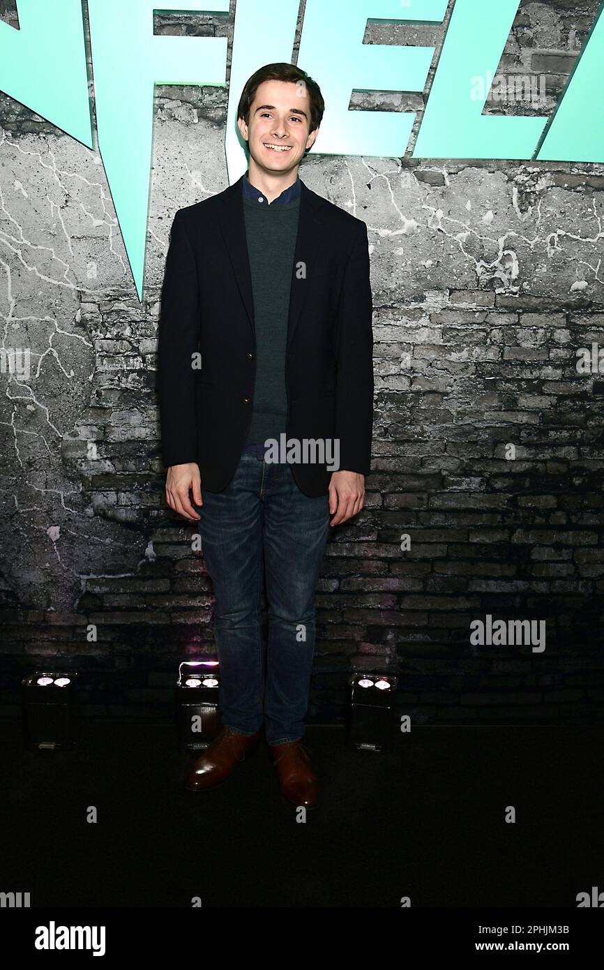 Jacob Kaplan attends the Universal movie Premiere of "Renfield" at Museum of Modern Art in New ...