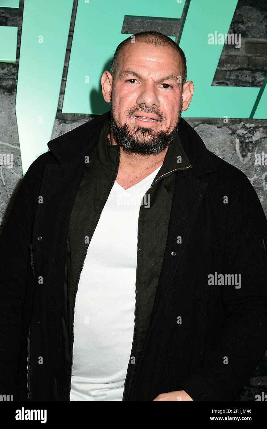 G-Rod attends the Universal movie Premiere of "Renfield" at Museum of ...