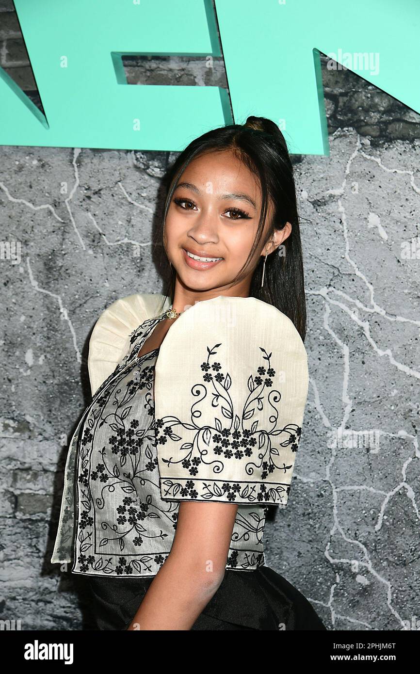 Chloe Adona attends the Universal movie Premiere of "Renfield" at ...