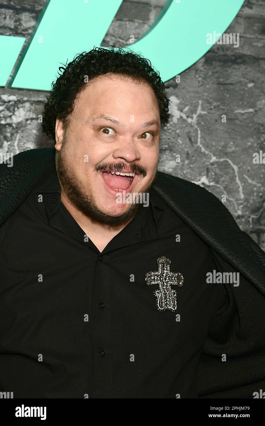 Adrian Martinez attends the Universal movie Premiere of "Renfield" at ...