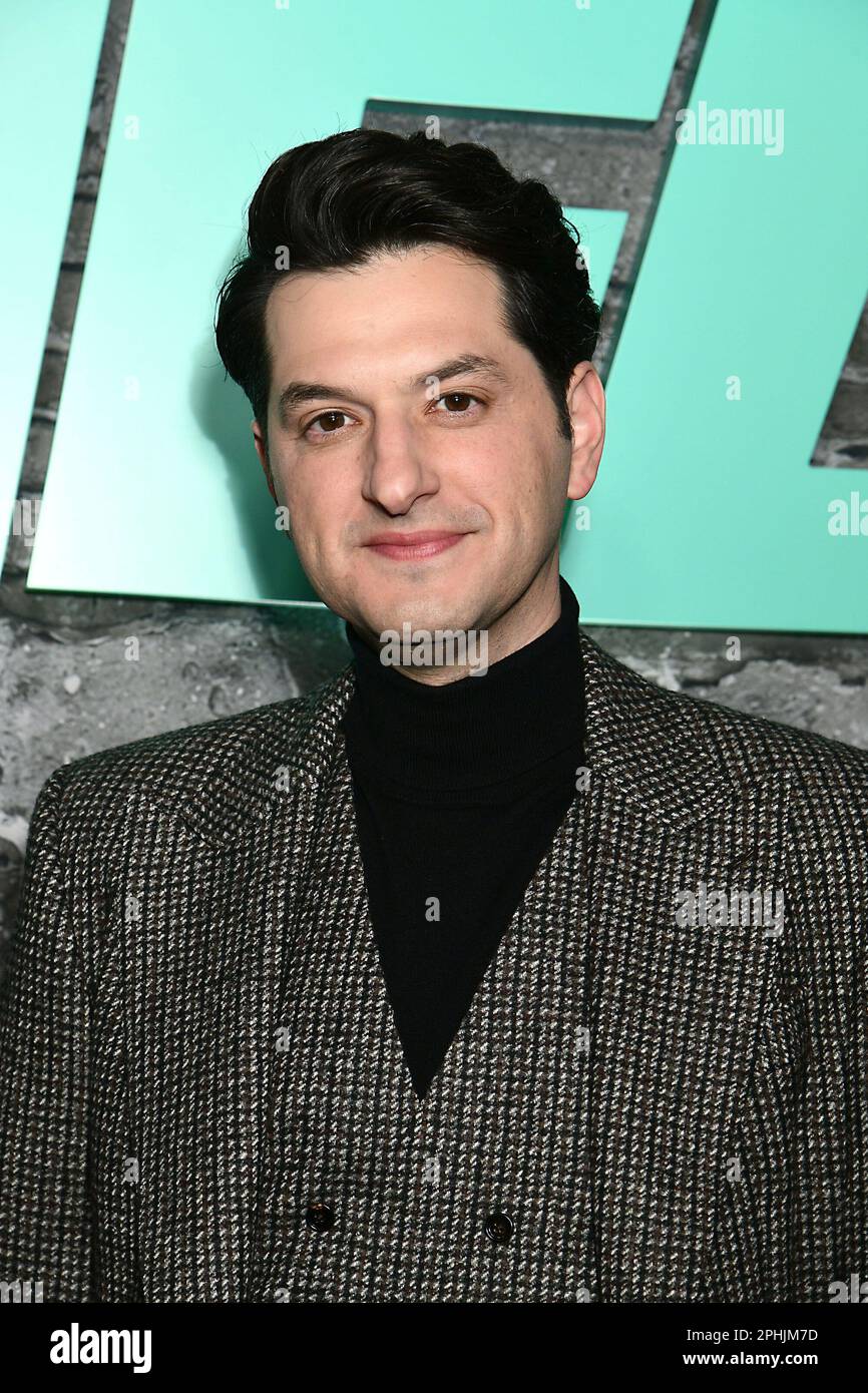 Ben Schwartz attends the Universal movie Premiere of "Renfield" at ...