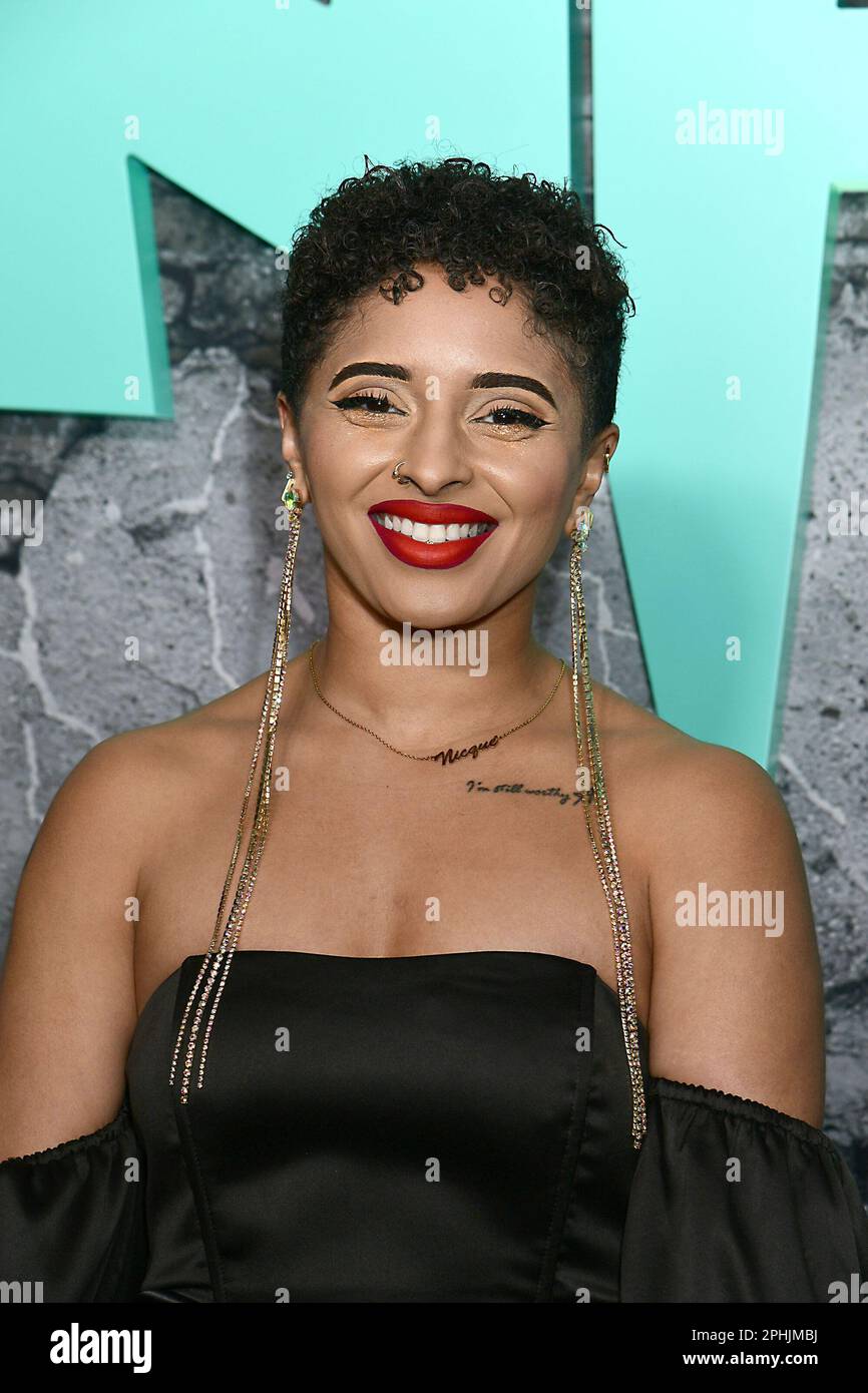 Nicque Marina attends the Universal movie Premiere of "Renfield" at ...