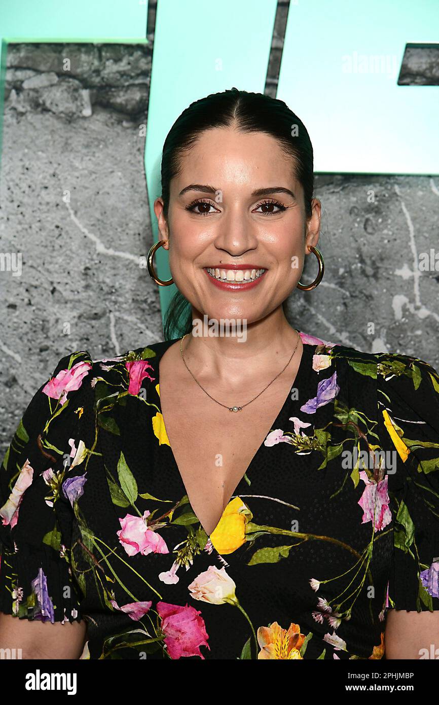 Gina Naomi Baez attends the Universal movie Premiere of "Renfield" at ...