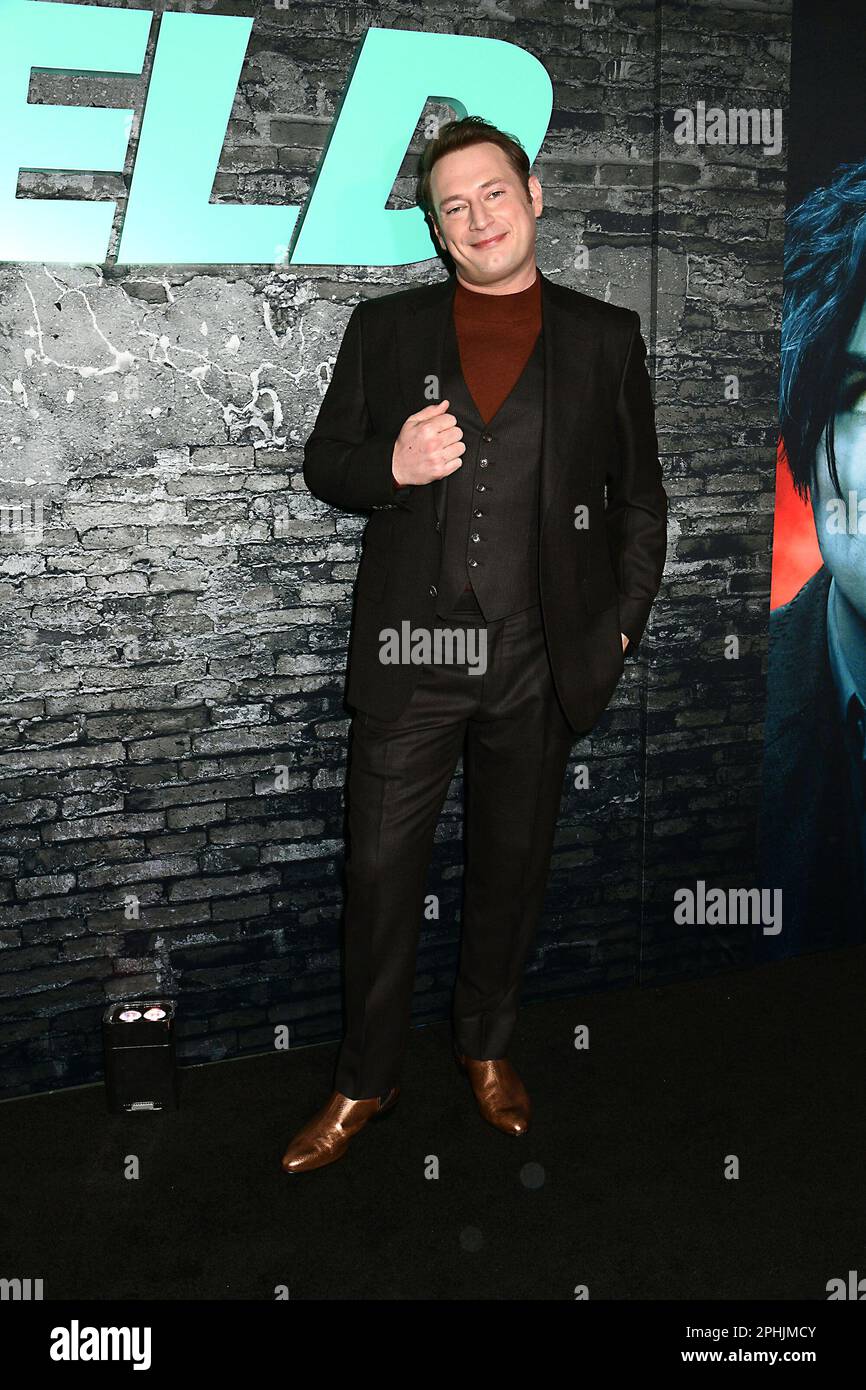 Brandon Scott Jones attends the Universal movie Premiere of "Renfield ...