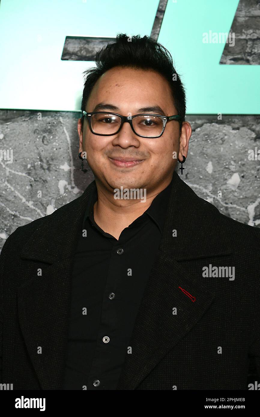 Justin De La Cruz attends the Universal movie Premiere of "Renfield" at ...