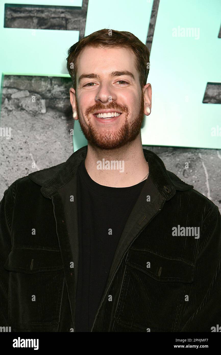 Jonathan Carson attends the Universal movie Premiere of "Renfield" at Museum of Modern Art in ...