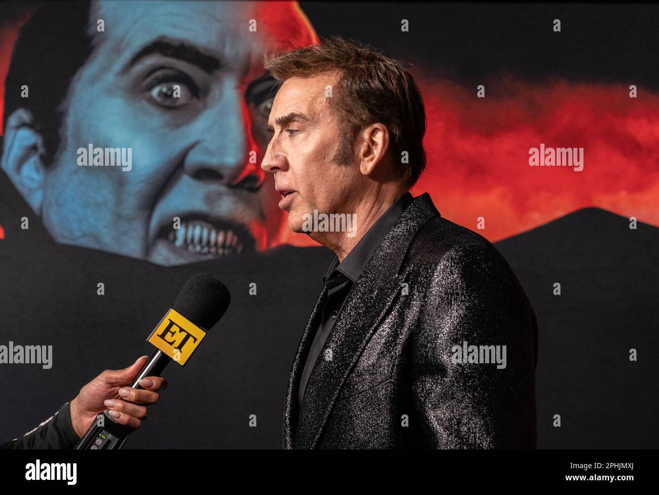 Nicholas Cage attends premiere of Universal Pictures Renfield at MoMA ...