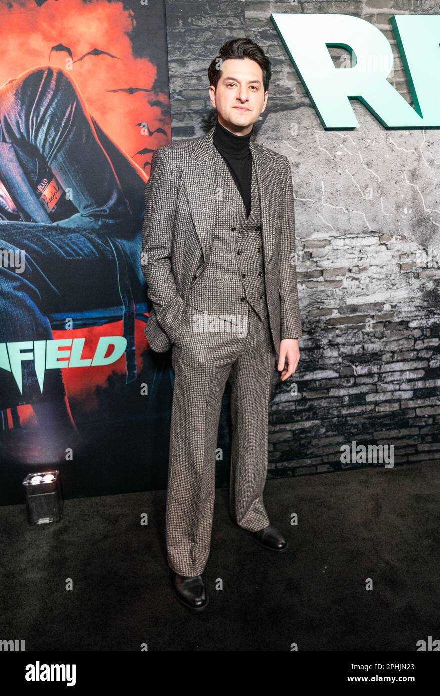 Ben Schwartz attends premiere of Universal Pictures Renfield at MoMA in ...