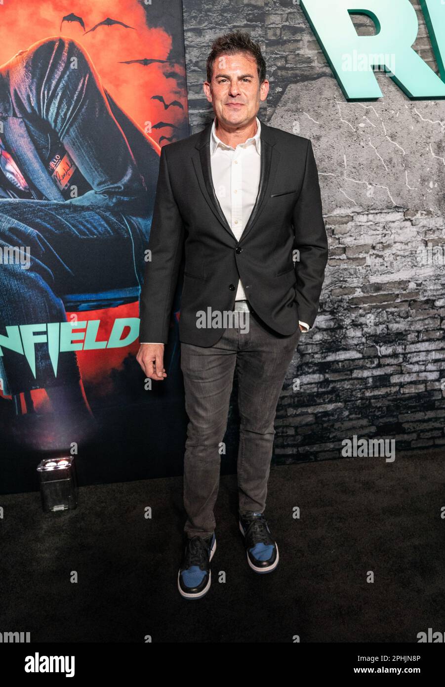 Sean Furst attends premiere of Universal Pictures Renfield at MoMA in ...