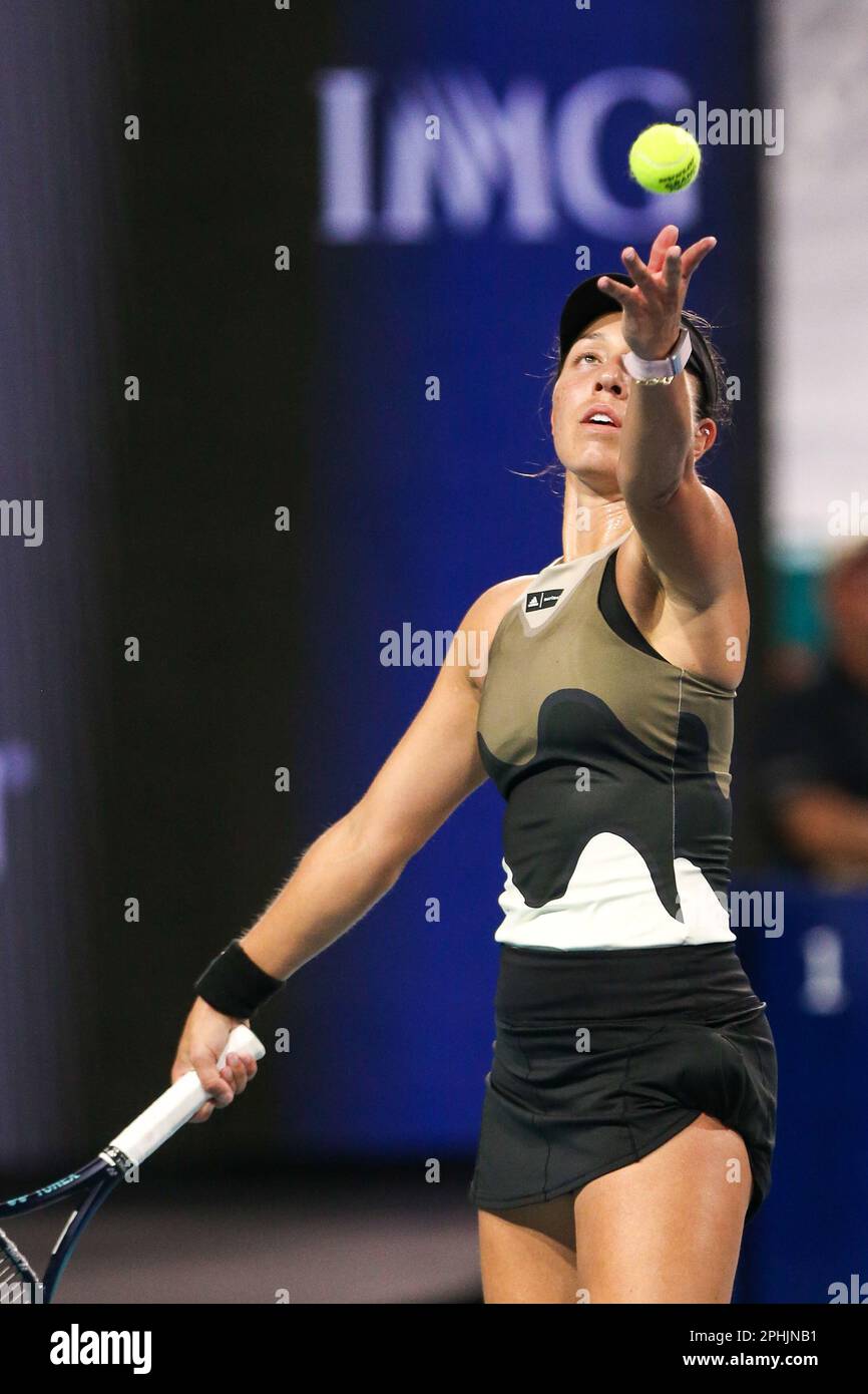 Miami Gardens, Florida, USA. 28th Mar, 2023. Jessica Pegula (USA ...