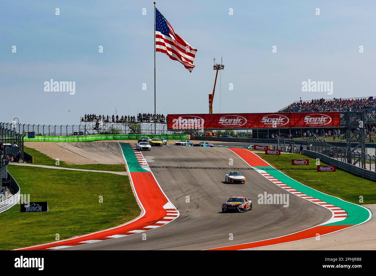 AUSTIN, TX - MARCH 26: Martin Truex Jr. (#19 Joe Gibbs Racing Bass Pro ...