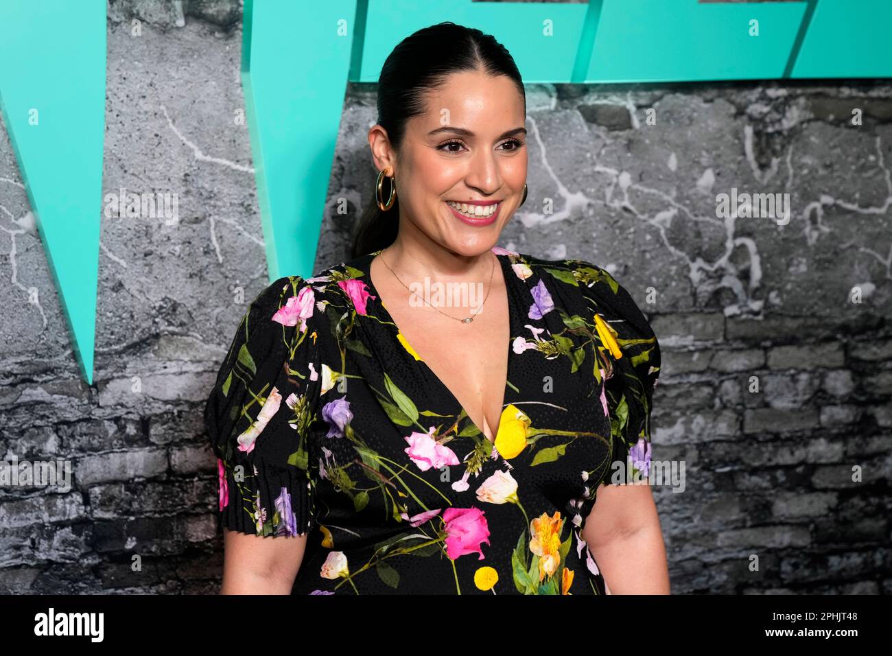 Gina Naomi Baez attends the "Renfield" premiere at the Museum of Modern ...