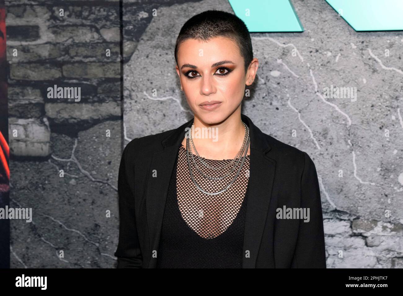 Jenna Kanell attends the "Renfield" premiere at the Museum of Modern ...