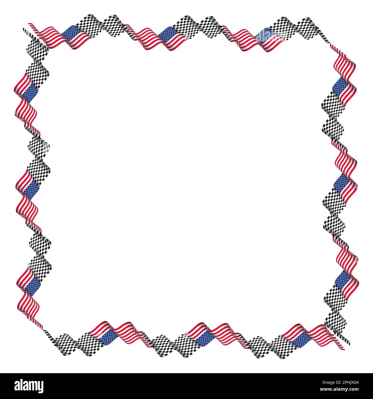 National flags square icon Cut Out Stock Images & Pictures - Alamy