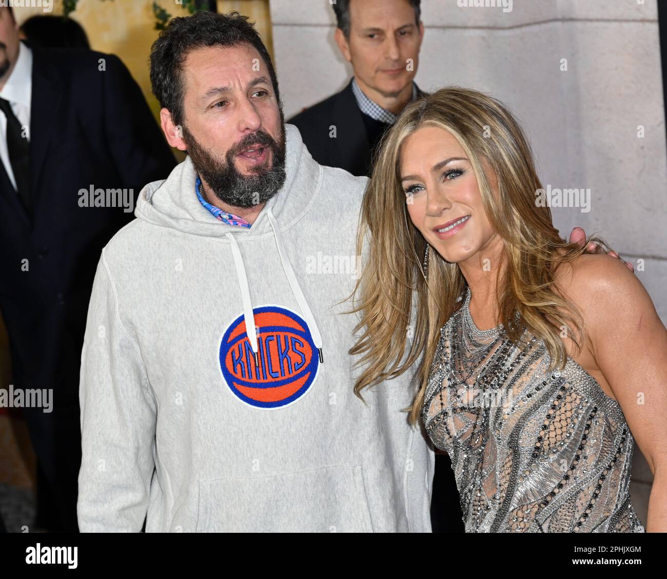 Los Angeles, USA. 28th Mar, 2023. Adam Sandler & Jennifer Aniston at ...