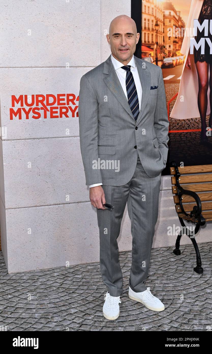 Los Angeles, USA. 28th Mar, 2023. Mark Strong at the premiere for ...