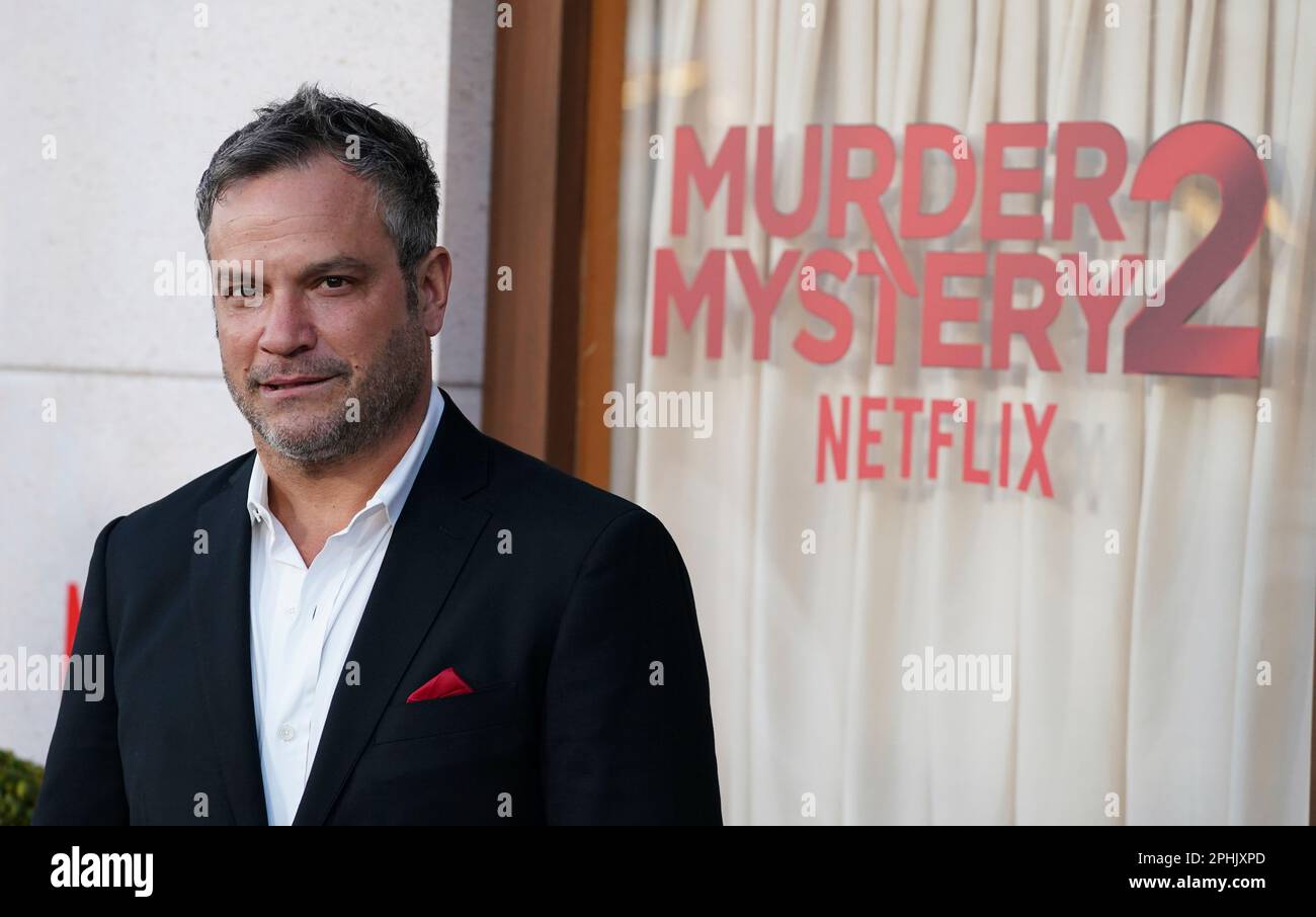 Jeremy Garelick arrives at the premiere of "Murder Mystery 2" on ...