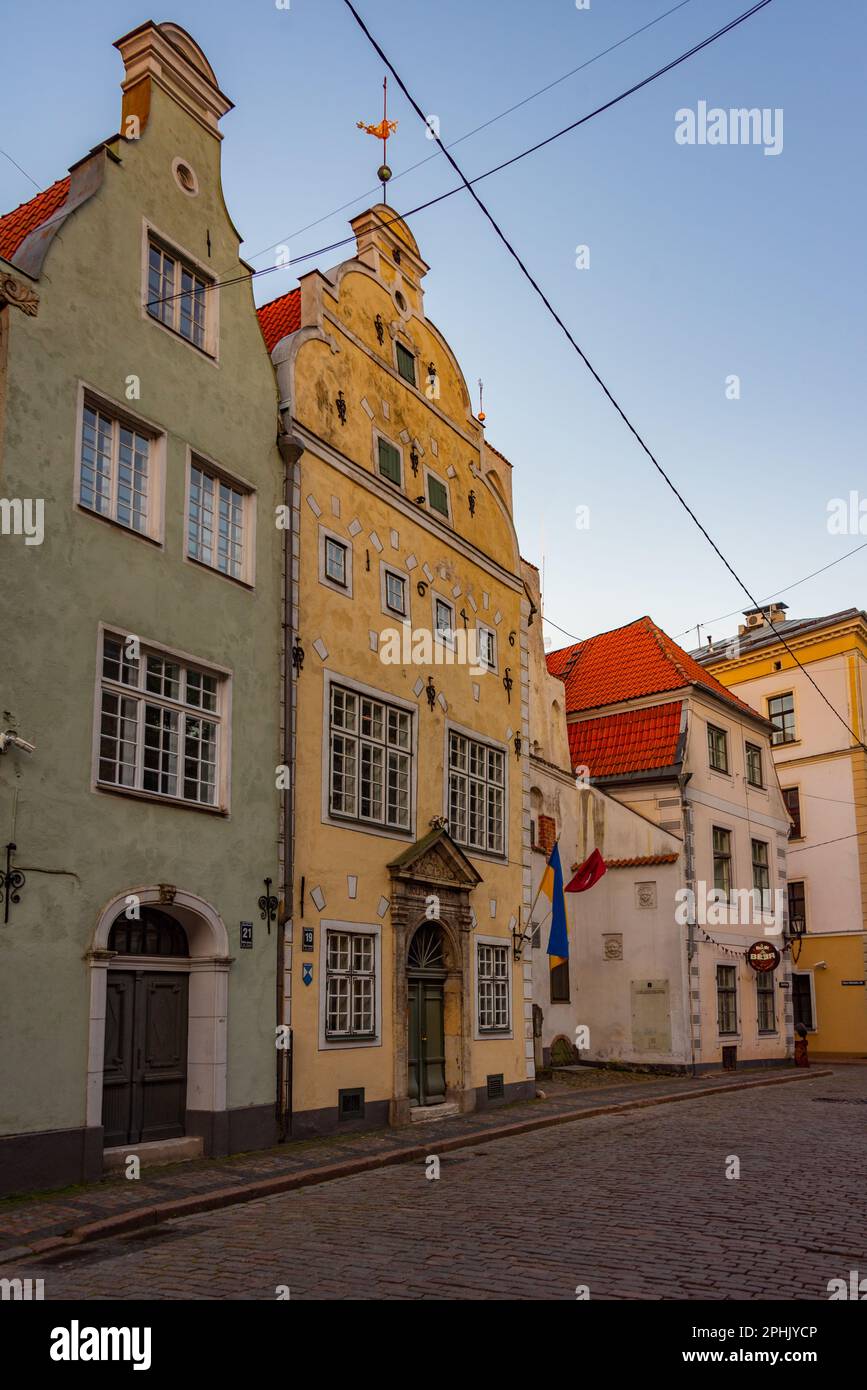 Three brothers - a famous complex of three buildings hosting a museum ...