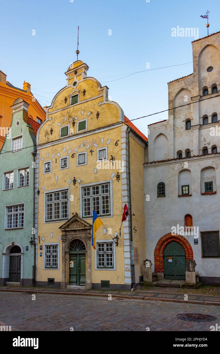 Three brothers - a famous complex of three buildings hosting a museum ...