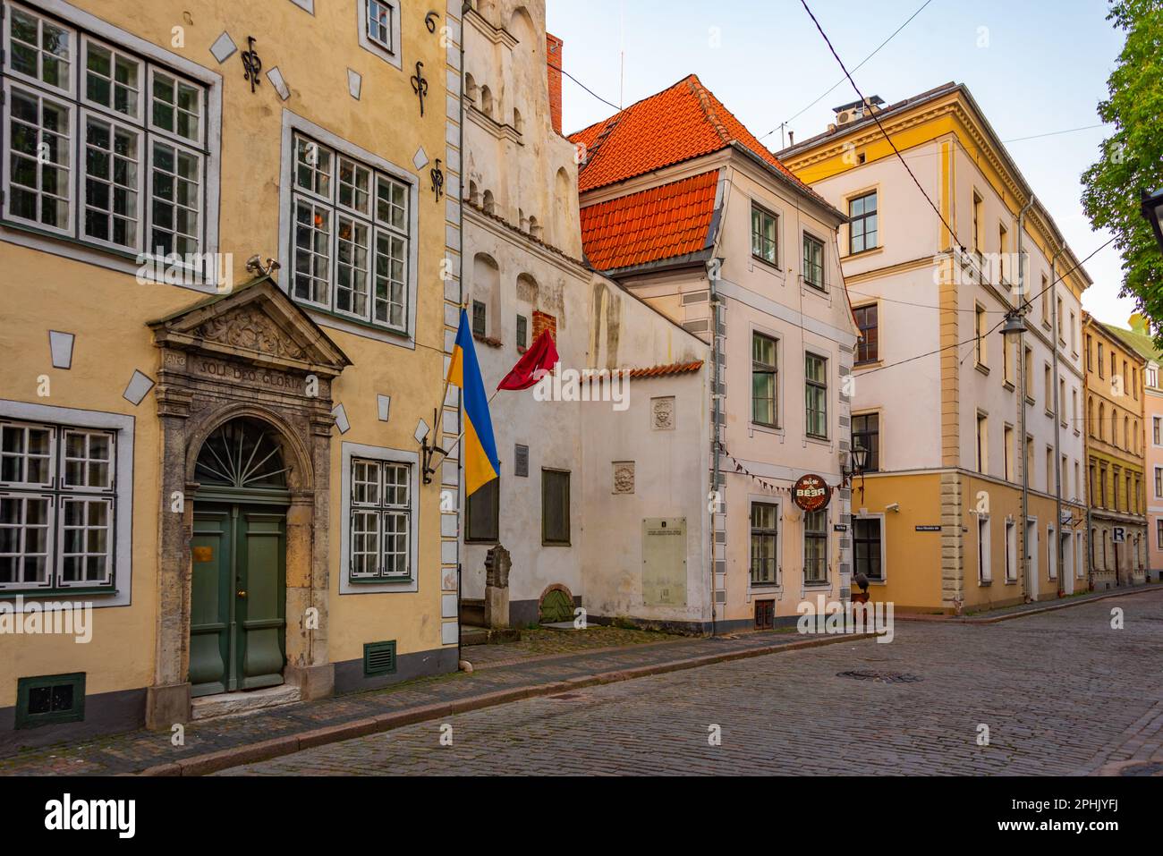 Three brothers - a famous complex of three buildings hosting a museum ...