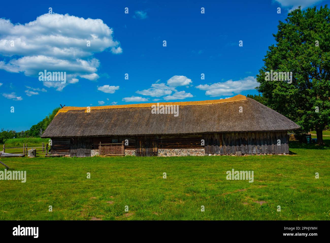 The Ethnographic Open-Air Museum of Latvia in Riga Stock Photo - Alamy