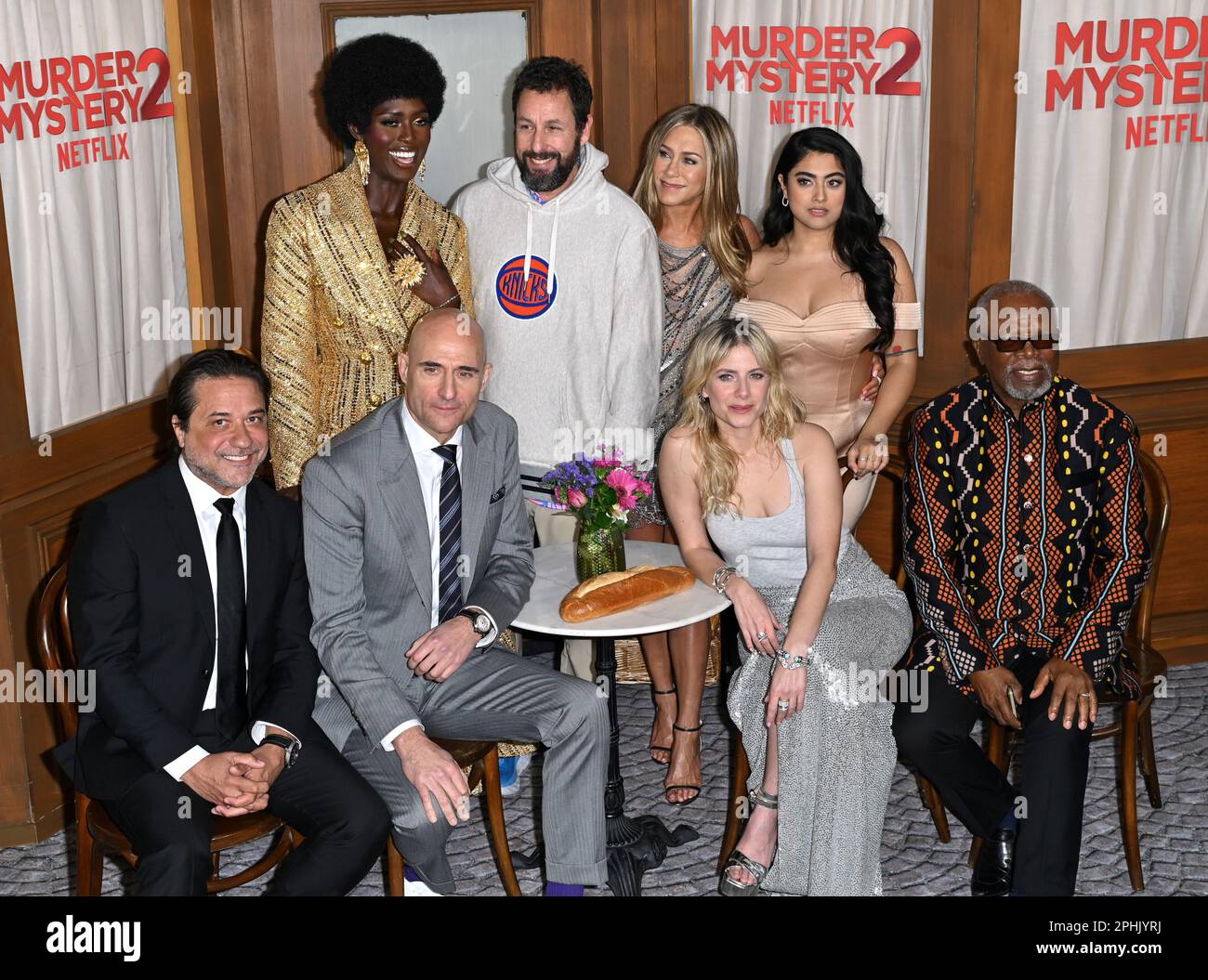 Los Angeles, USA. 28th Mar, 2023. Enrique Arce, Jodie Turner-Smith ...