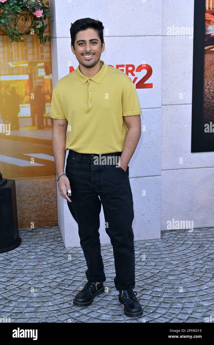 Los Angeles, USA. 28th Mar, 2023. Karan Brar at the premiere for ...