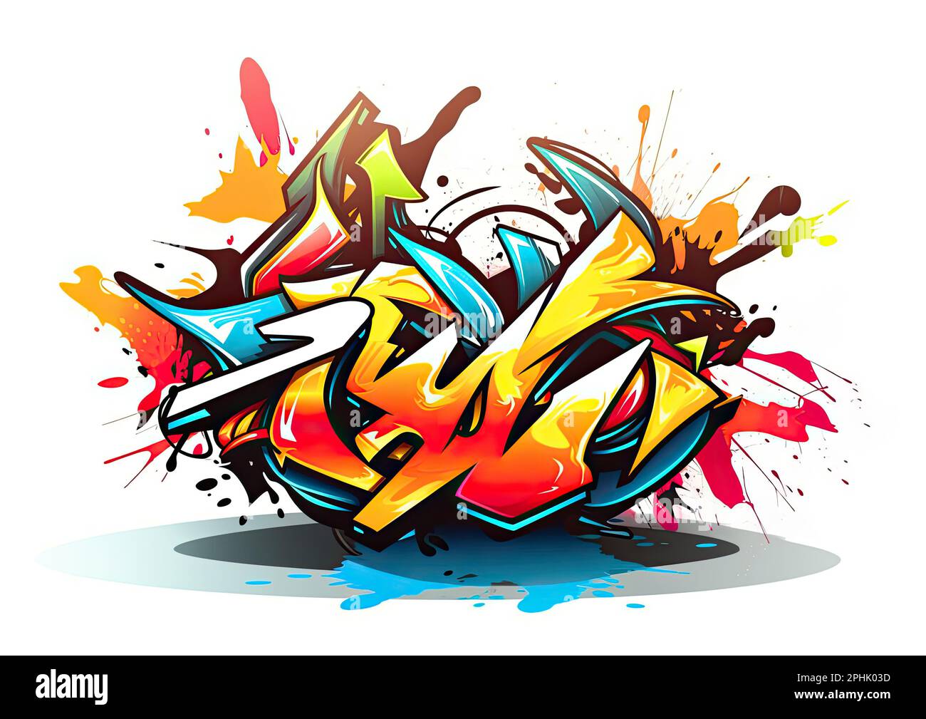 Graffiti texture Cut Out Stock Images & Pictures - Alamy