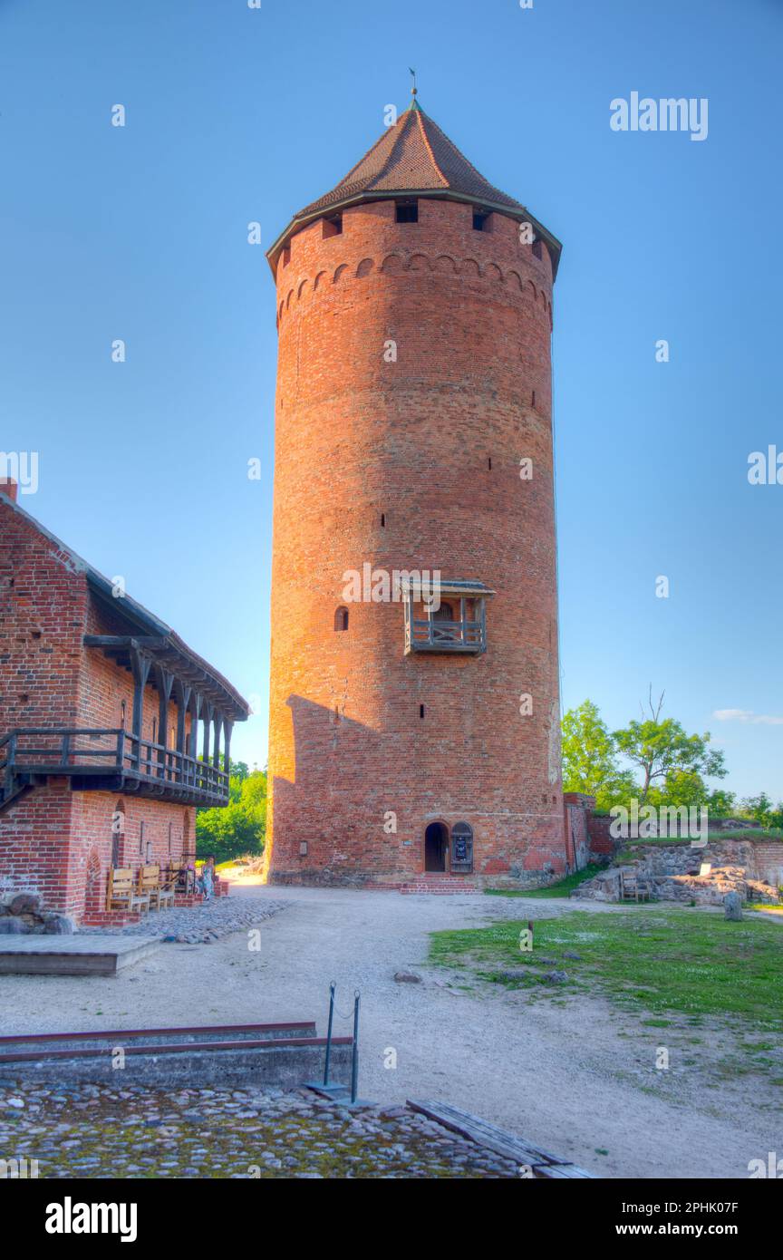 Old turaida castle in hi-res stock photography and images - Alamy