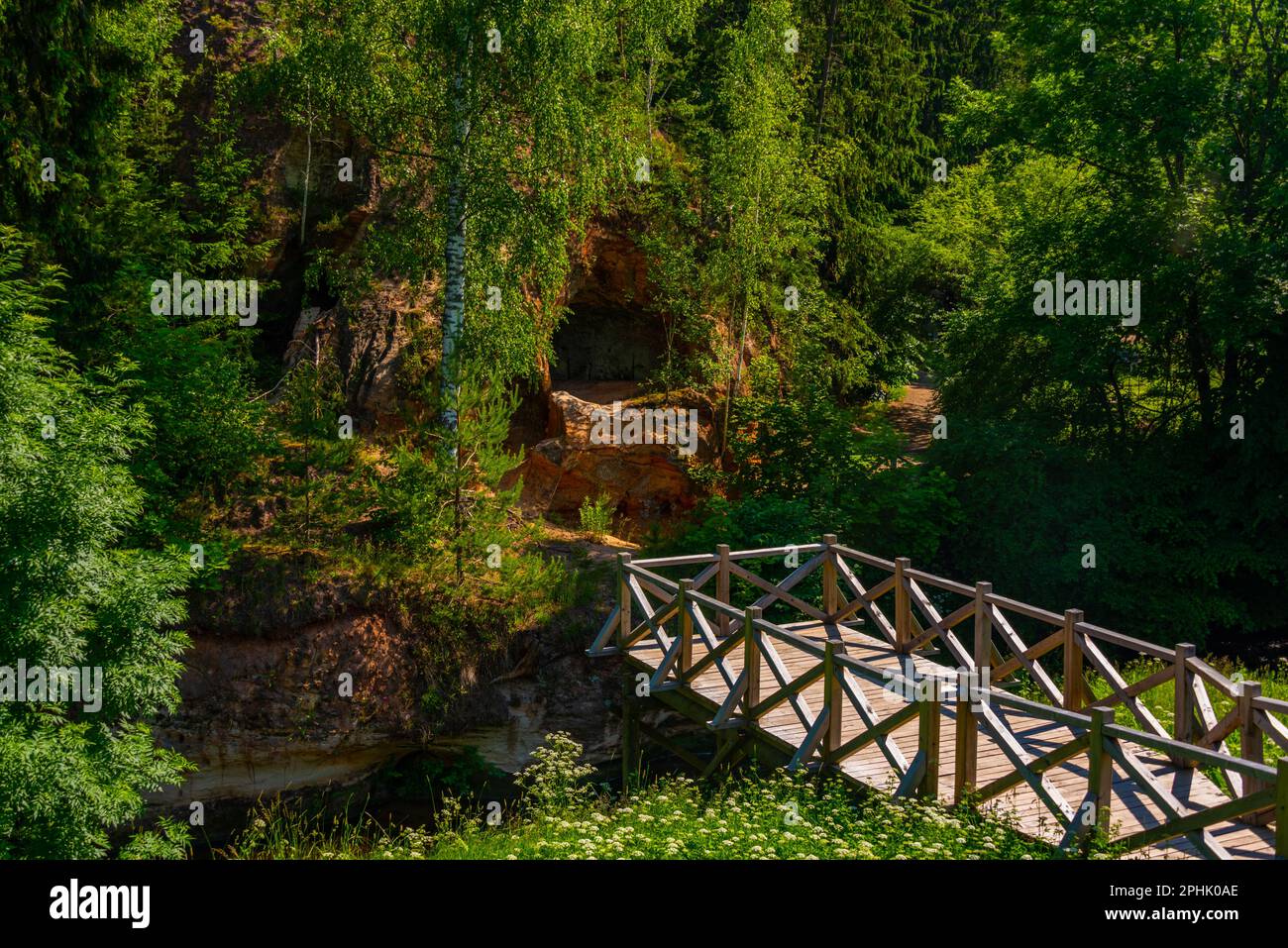 Ligatne cellar caves hi-res stock photography and images - Alamy