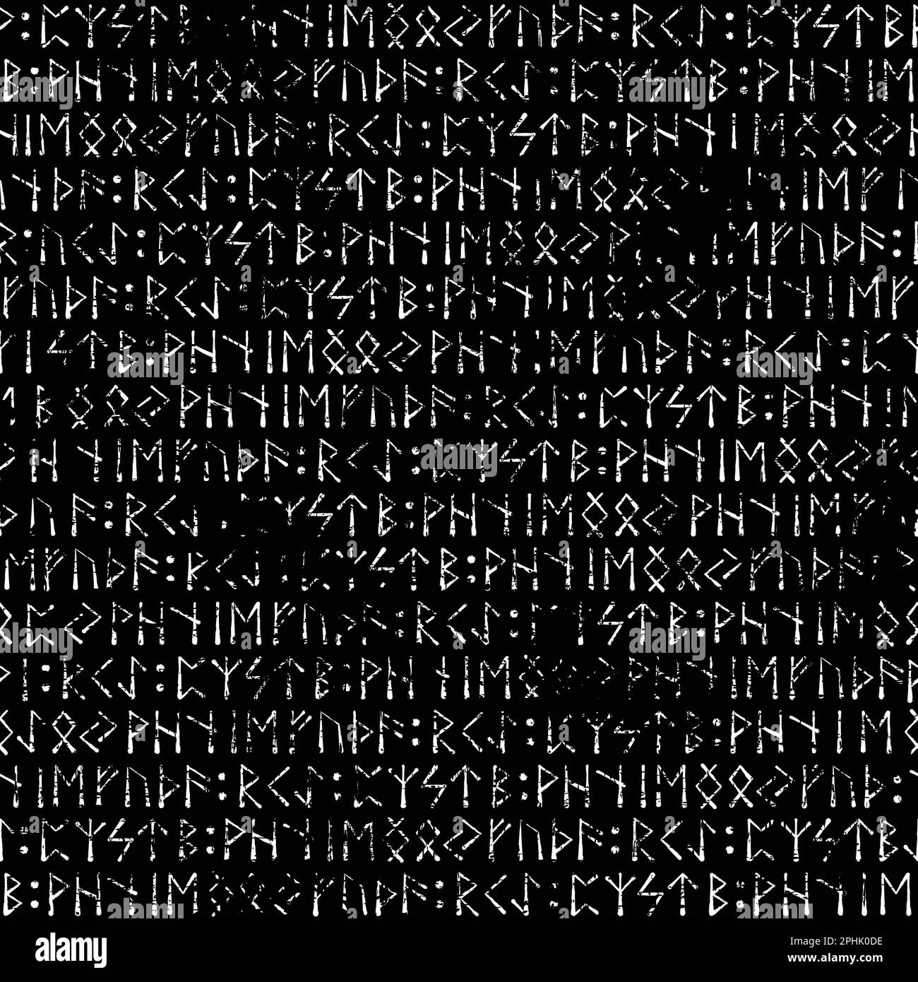 Old futhark runic alphabet Black and White Stock Photos & Images - Alamy